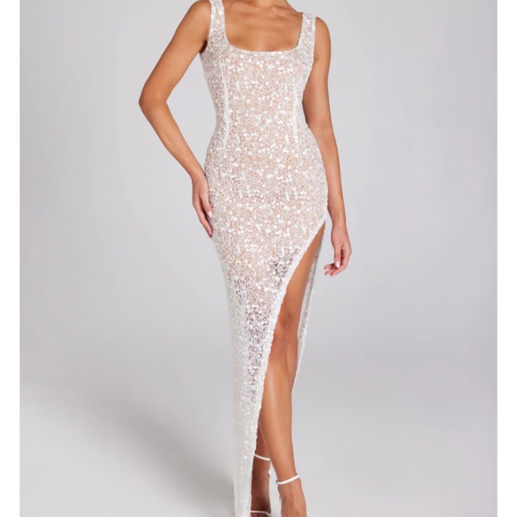 NADINE MERABI | Dresses | Nadine Merabi Louisa Dress Used Once By Me I ...